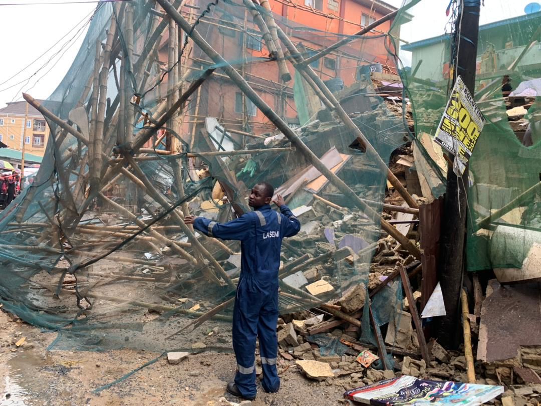 THREE STOREY BUILDING COLLAPSES WHILE UNDER CONSTRUCTION - Security Monitor