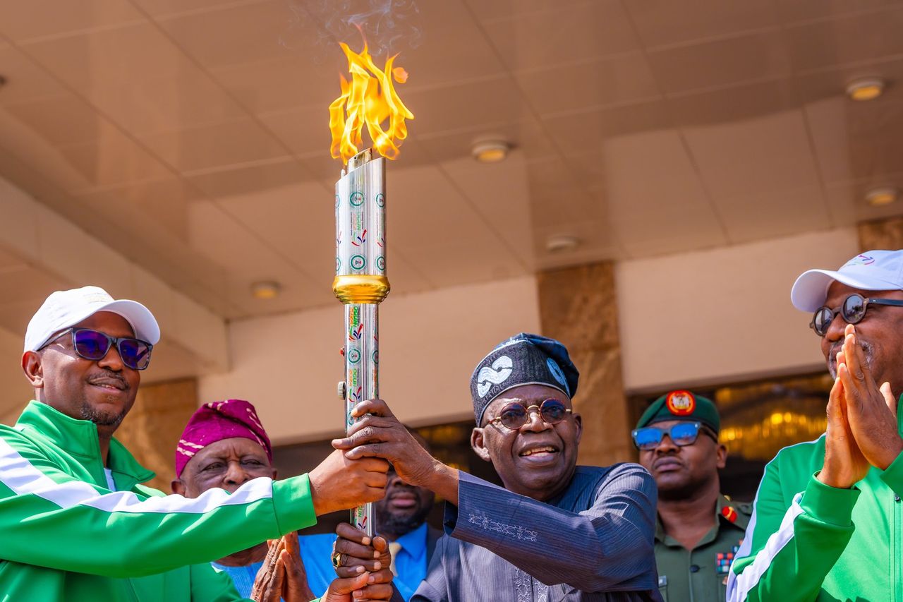 PRESIDENT TINUBU FLAGS OFF THE TORCH OF UNITY MOVEMENT, REAFFIRMS ...